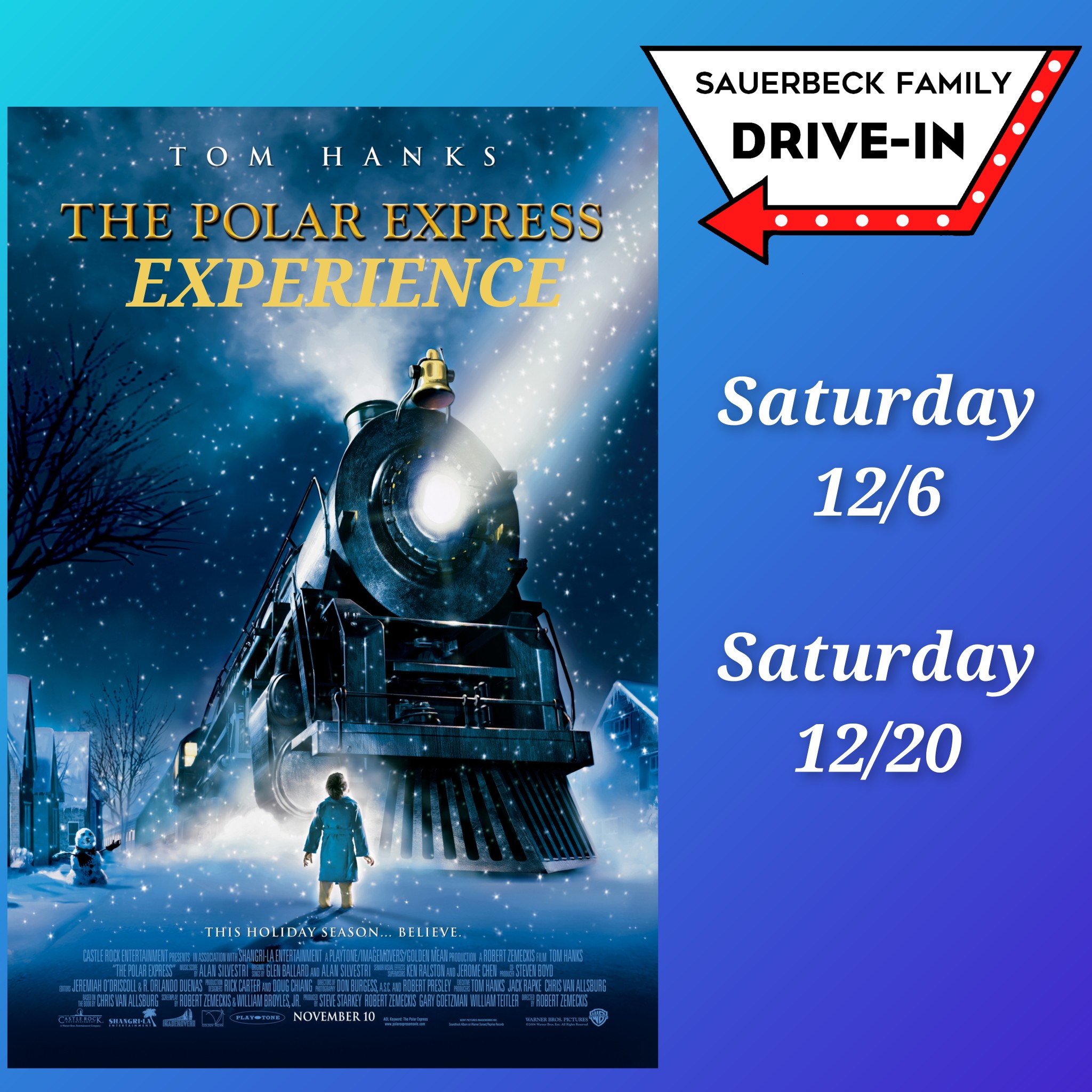 The Polar Express Experience at Sauerbeck Drive-In - LaGrange Tourism